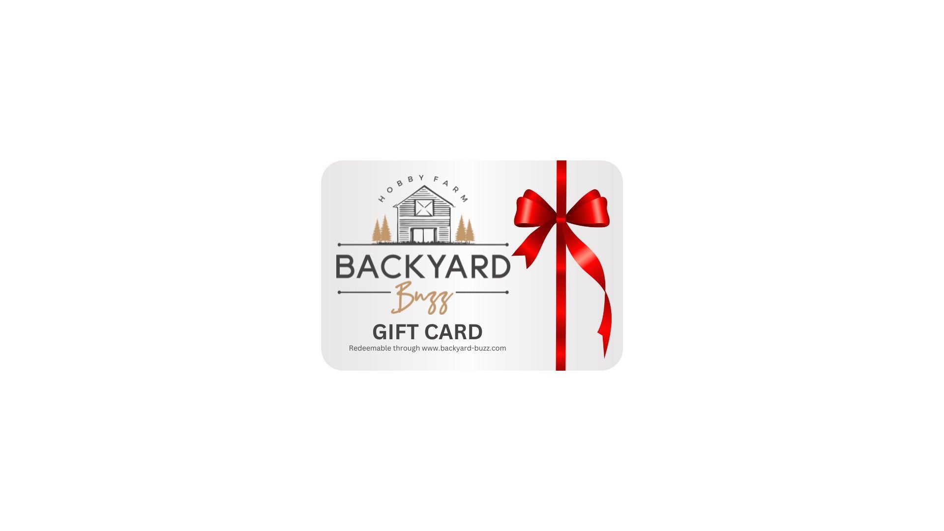 Online Gift Cards – BACKYARD BUZZ